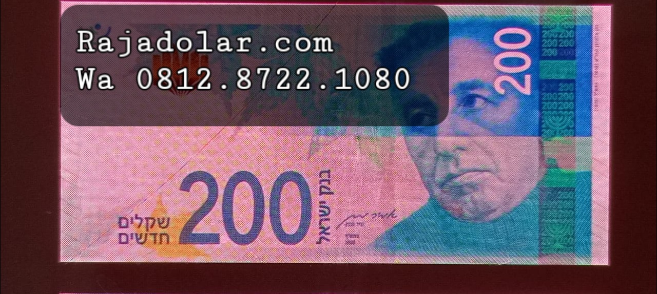 Dimana Tempat Tukar Uang Israel Shekel ILS - Money Changer Terdekat ...